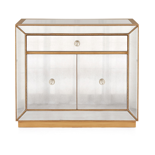 Mirrored Chest of Drawers, Mirrored Storage Cabinet