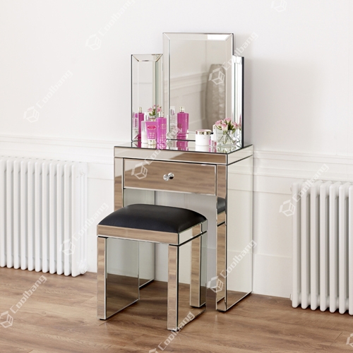 Mirrored Dressing Table, Mirrored Dresser for bedrooms