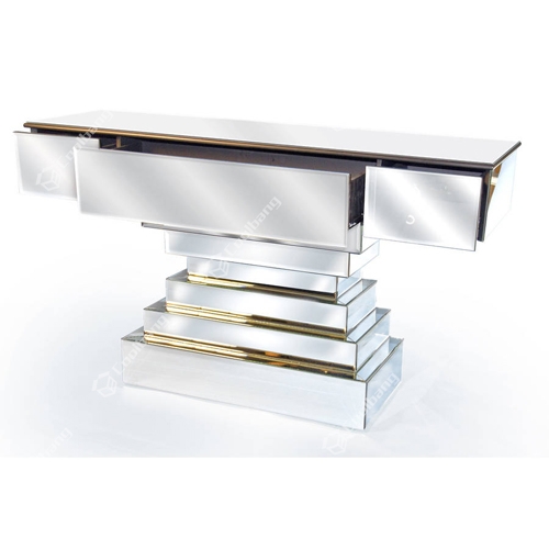 Mirrored Console Table, Decorative Mirrored Furniture