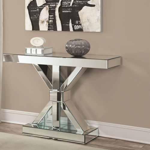 Mirrored Console Table, Decorative Mirrored Furniture