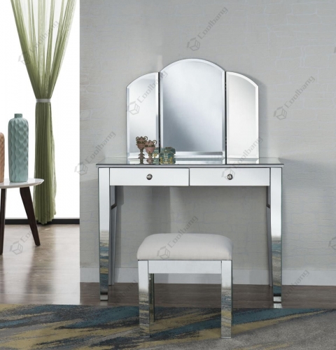 Mirrored Dressing Table,